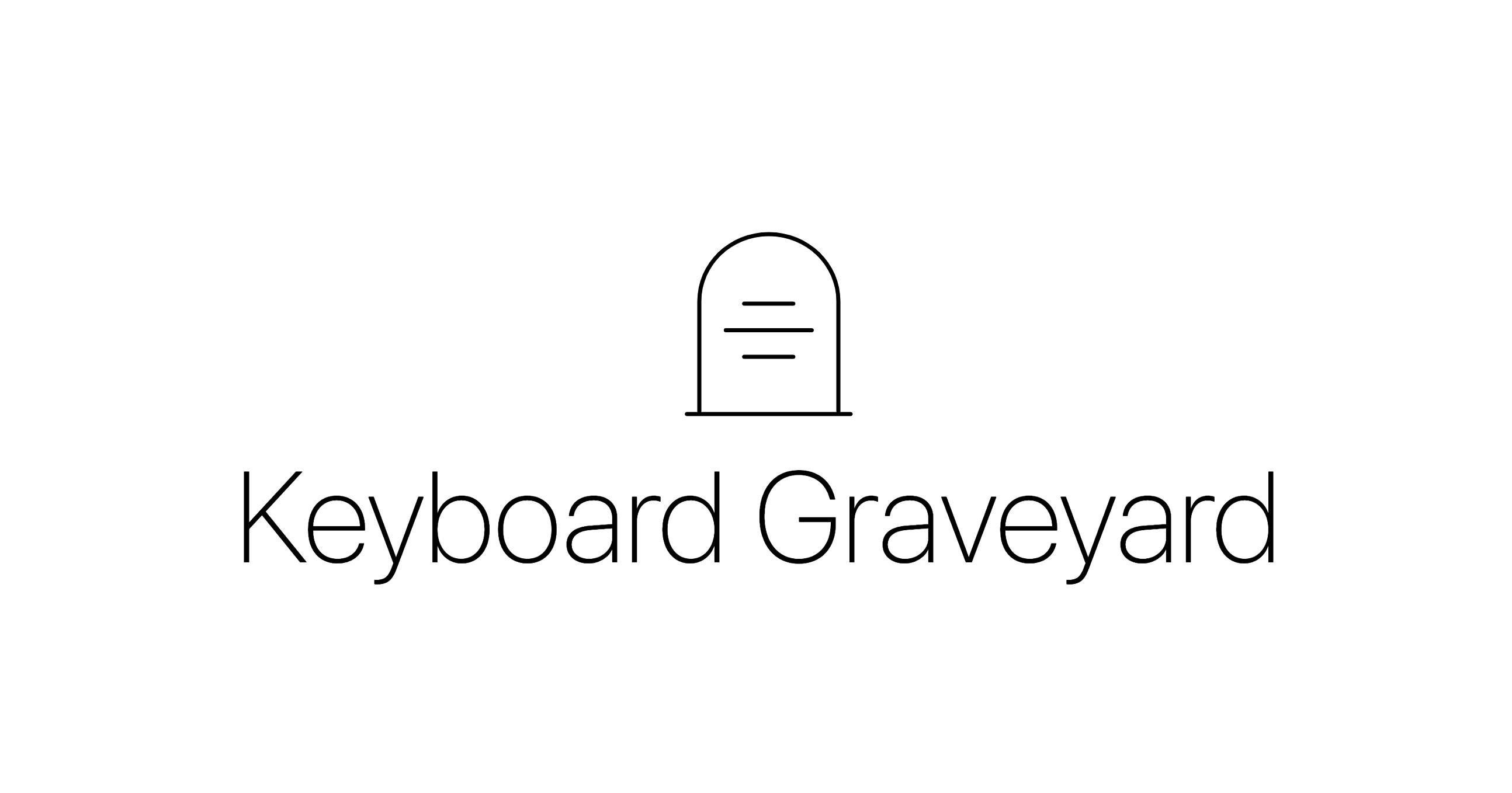 Keyboard Graveyard